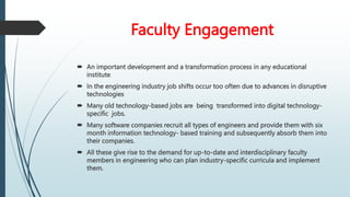 Faculty Engagement and Performance Improvement in Engineering Students ...