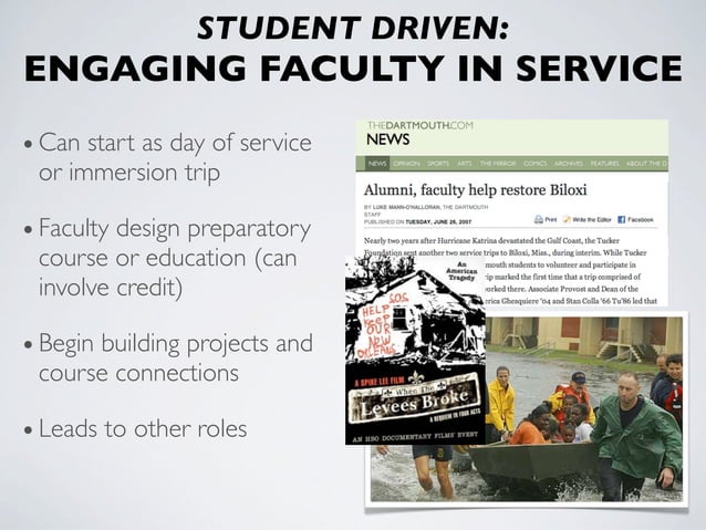 Faculty Engagements Strategies: Academic Community Engagement | PDF