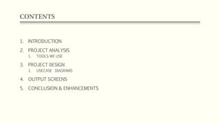 Online Faculty evaluation system project presentation | PDF