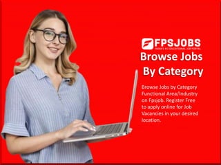 Faculty jobs | PPTX