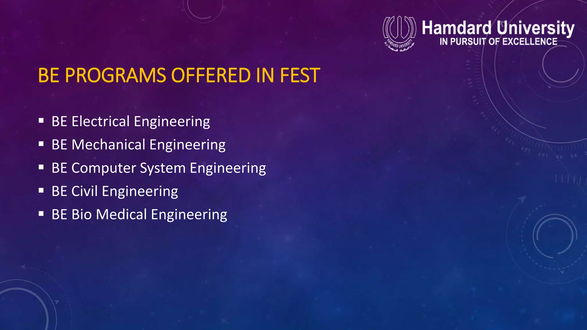 Faculty of Engineering Science and Technology.pptx | Undergraduate ...