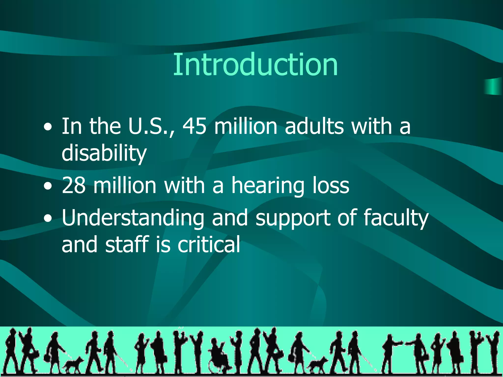 Faculty presentation deaf | PPT