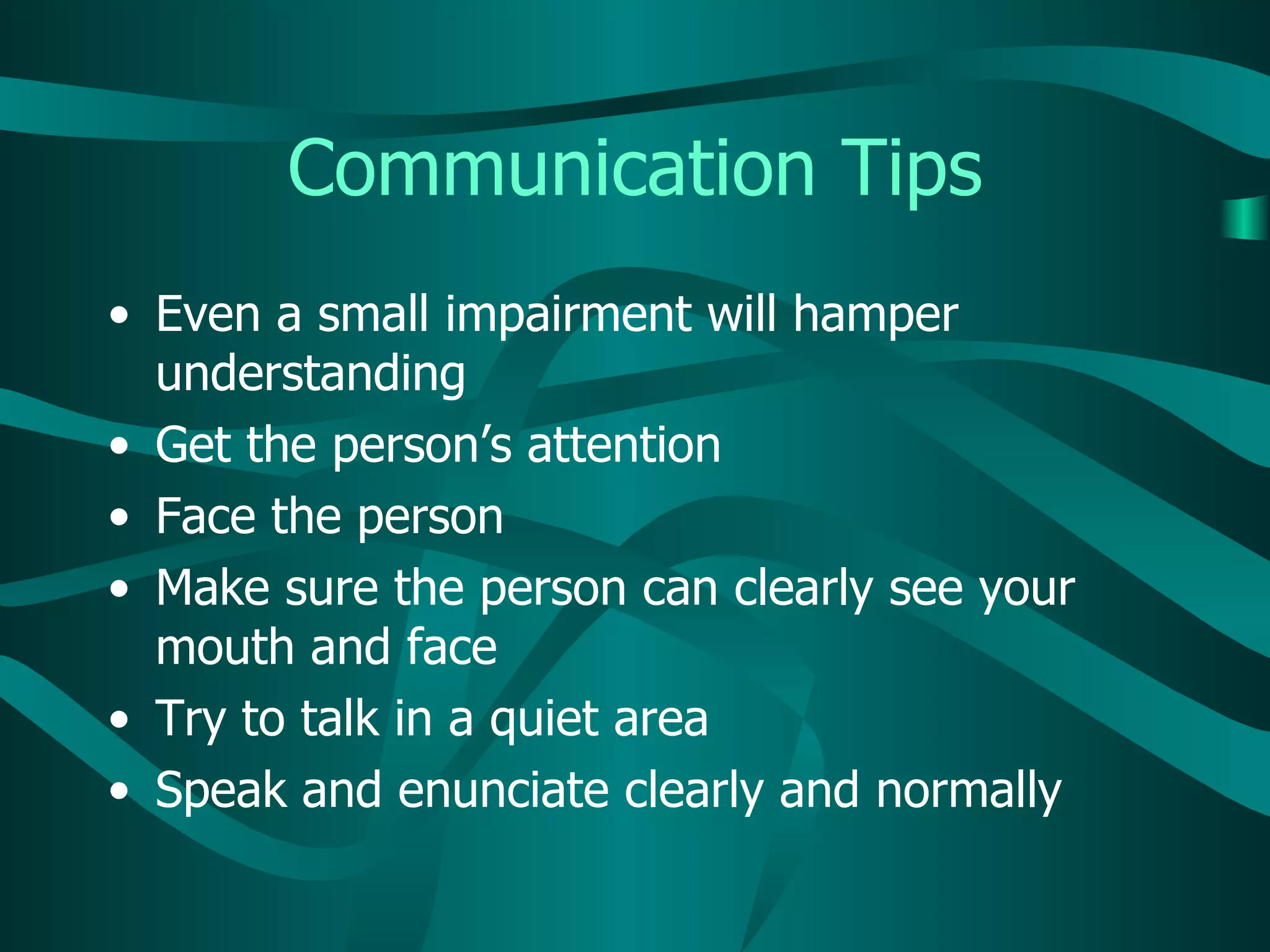 Faculty presentation deaf | PPT