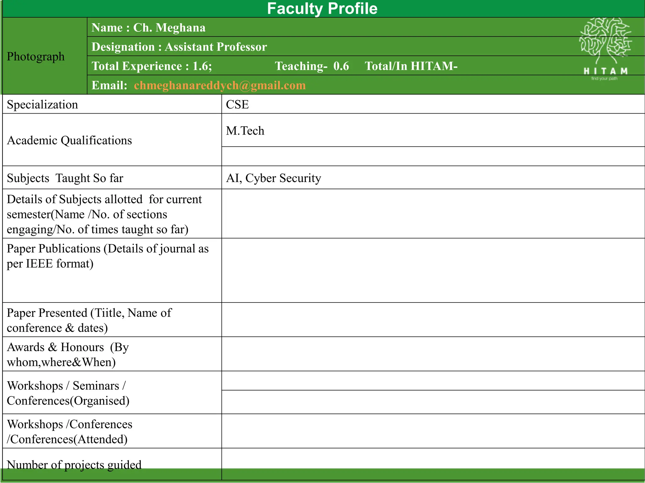 Faculty Presentation Sample ppt.pptx presentation | PPTX