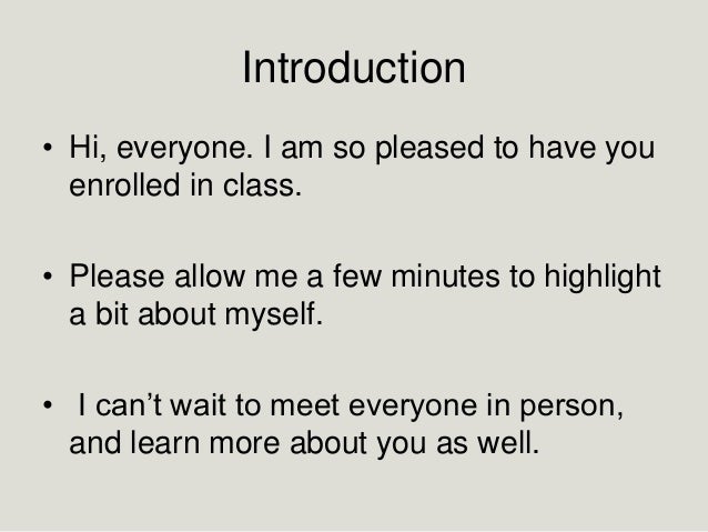 Faculty Profile and Introduction