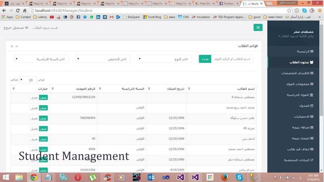 University management system (Credit Hour System) | PPT