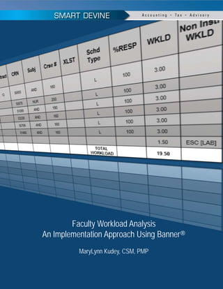 Faculty workload analysis by Mary Lynn Kudey | PDF | Undergraduate ...
