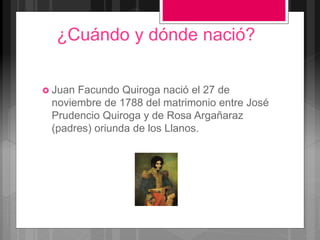 Facundo Quiroga 9 | PPTX