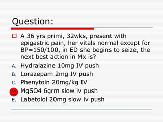 Acute complications of pregnancy | PPTX | Pregnancy | Reproductive Health