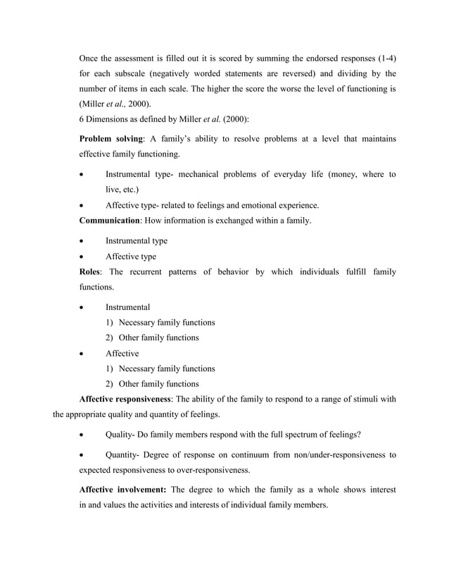 FAD_60 Q (Detail scale and scoring) (1).pdf | Parenting | Family and ...