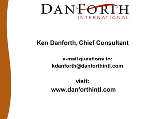 Danforth Intl Presentation | PPT