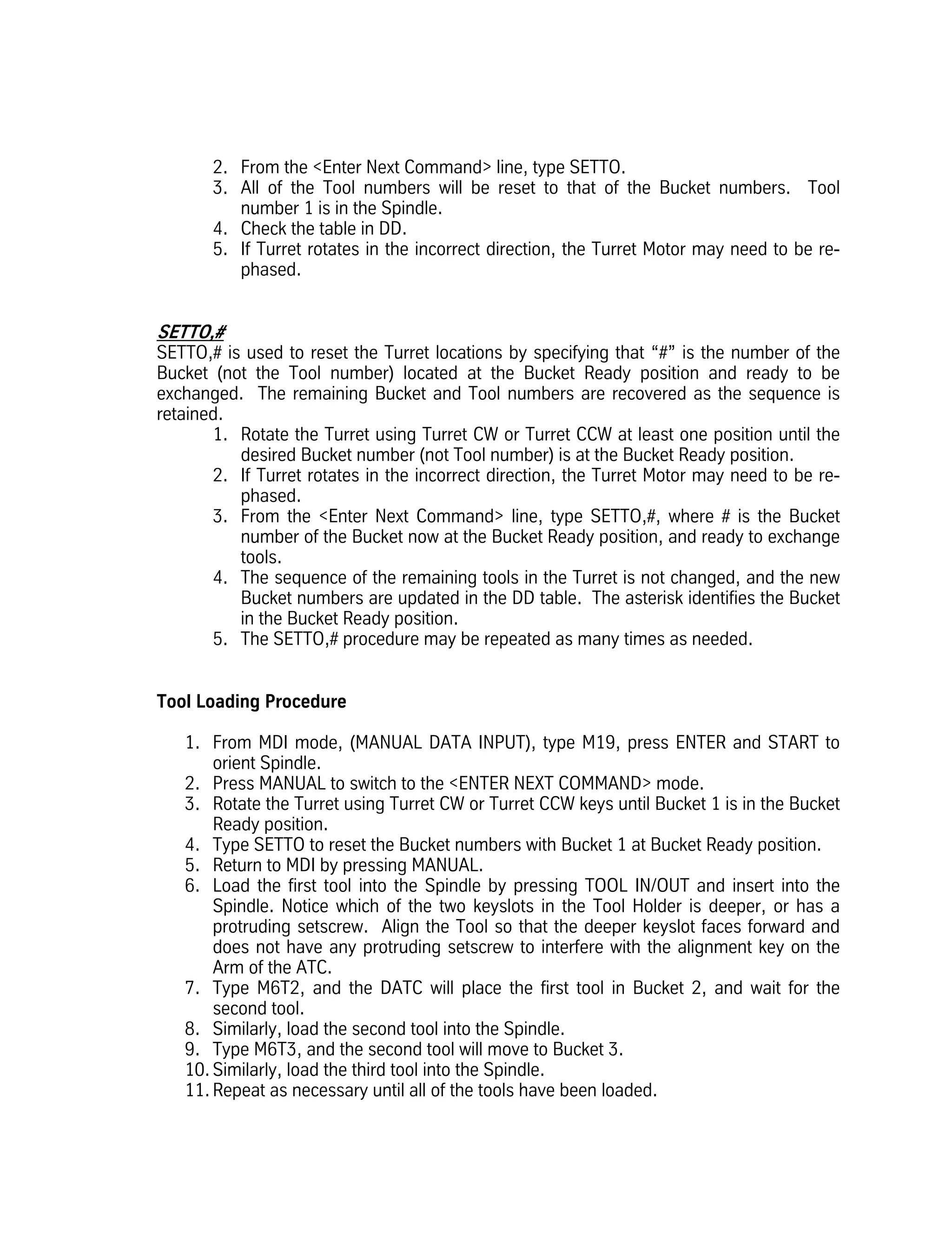 Fadal Dual Arm Tool Changer Error Messages Manual | PDF