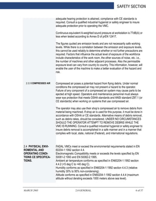 Fadal Safety Section CNC Machine Manual - ITSCNC | PDF