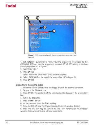 Fadal Siemens Control Touch Probe Manual | PDF