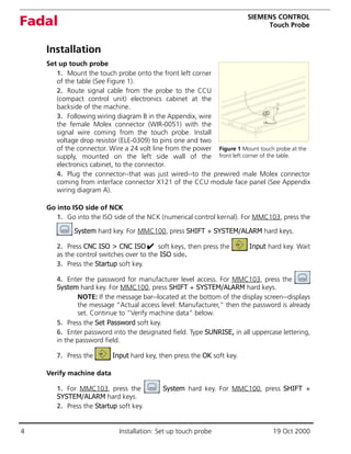 Fadal Siemens Control Touch Probe Manual | PDF