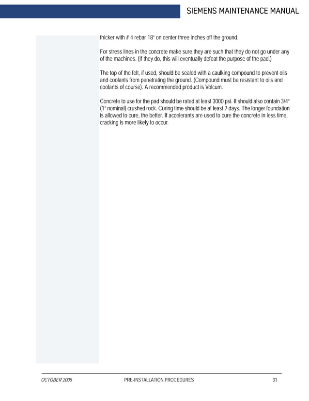 Fadal Siemens Maintenance Manual | PDF