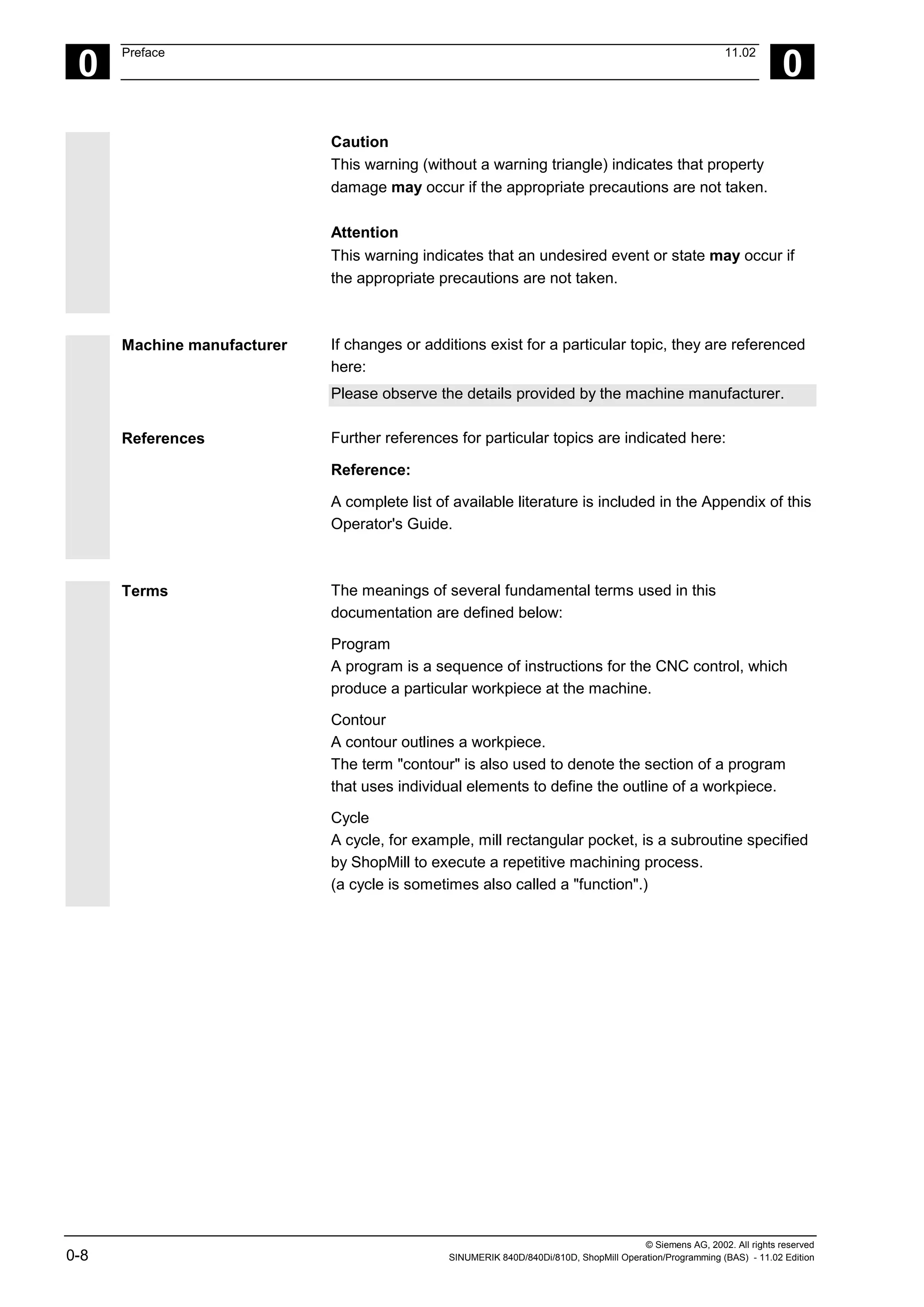 Fadal Siemens Operation Programming Guide | PDF