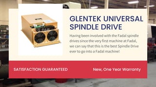 Fadal spindle drive | PDF