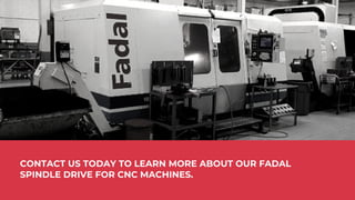 Fadal spindle drive | PPT