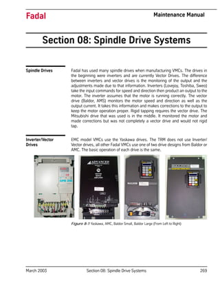 Fadal Spindle Drive and Motor Manual | PDF