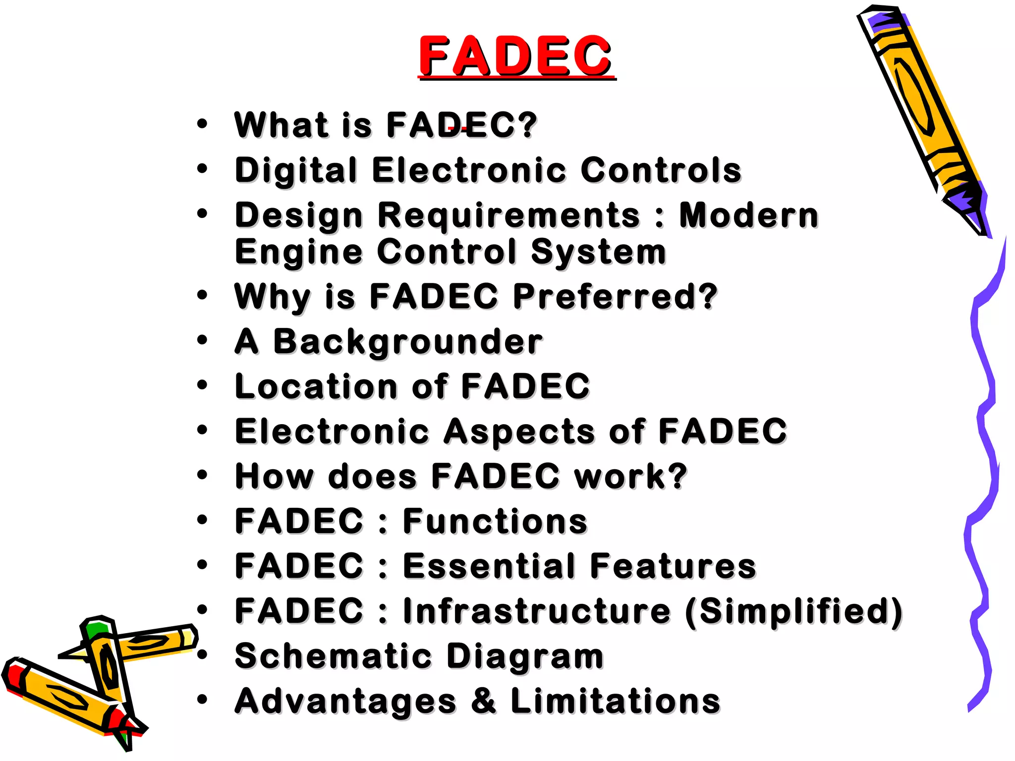 Fadec full authority digital engine control-final | PPT