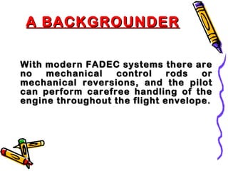 Fadec full authority digital engine control-final | PPT