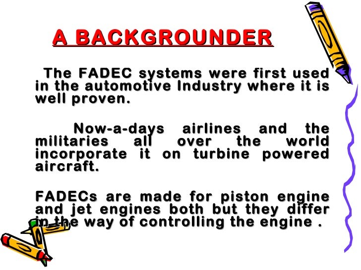 Fadec full authority digital engine control-final