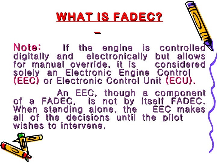 Fadec full authority digital engine control-final