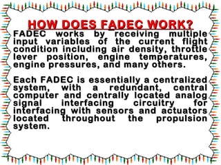 Fadec- full authority digital engine control-latest | PPT