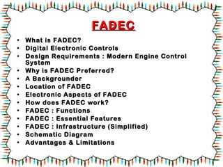 Fadec- full authority digital engine control-latest | PPT