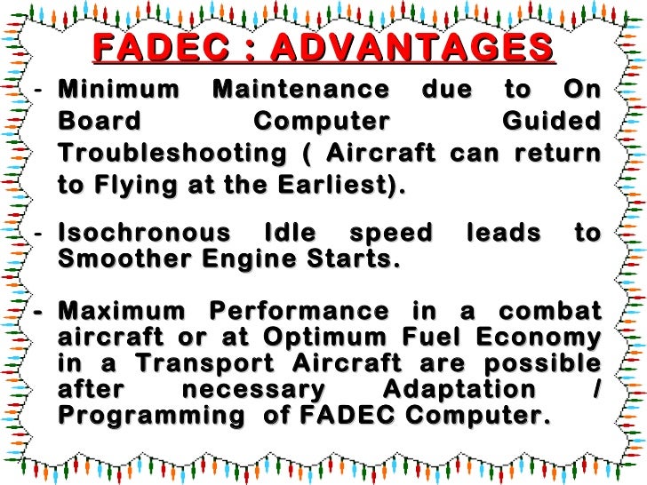 Fadec- full authority digital engine control-latest