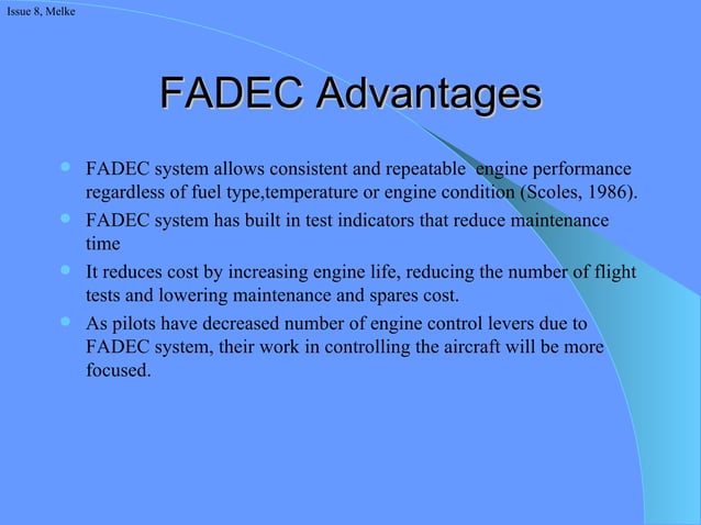 Fadec and hums | PPT