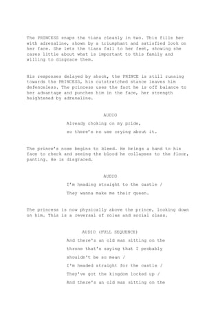 script for castle - halsey | PDF