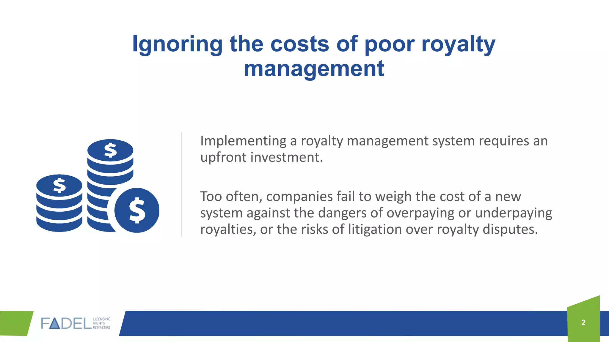 5 Top Royalty Management Mistakes | PPTX