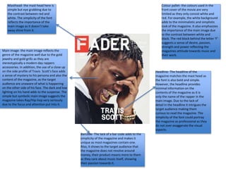 Fader music magazine analysis | PPT