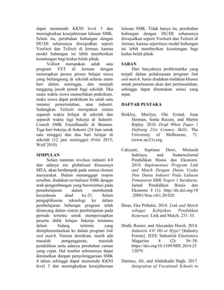 PROBLEMATIKA PENDIDIKAN KEJURUAN DALAM REVOLUSI INDUSTRI 4.0 | PDF