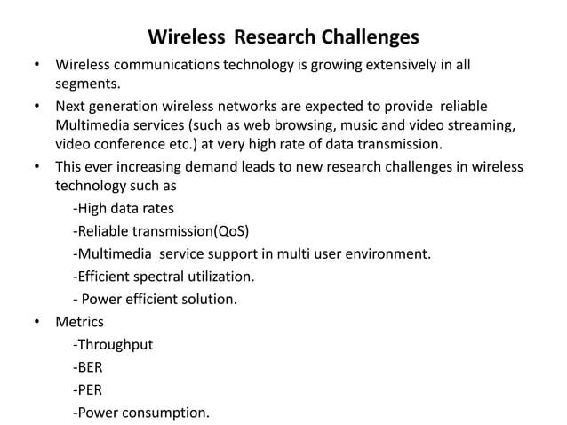 Fading in wireless communication.ppt | Computer Networking | Computing