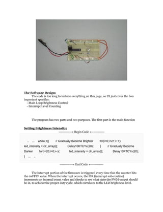 Fading leds via pwm | PDF