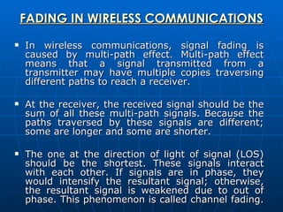 Fading Seminar | PPT