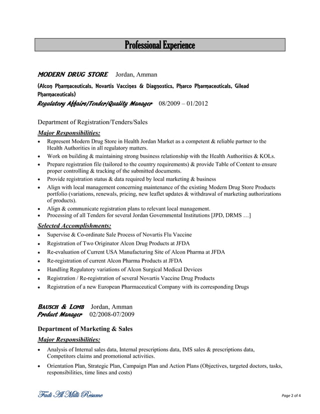 Fadi Resume | PDF