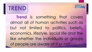 DIFFERENCE BETWEEN FADS AND TRENDS POWERPOINT | PPTX