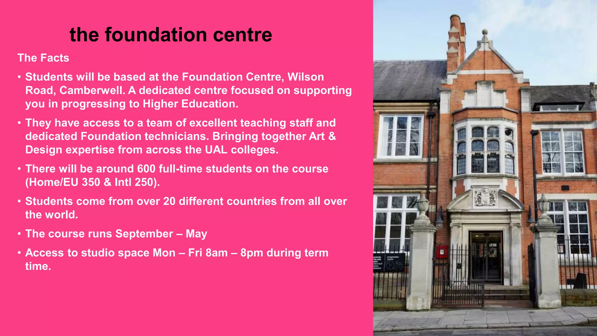 UAL: Foundation Diploma in Art and Design | PPT