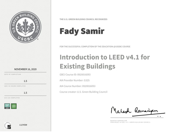 Introduction to LEED v4.1 for Existing Buildings | PDF | Business and Finance