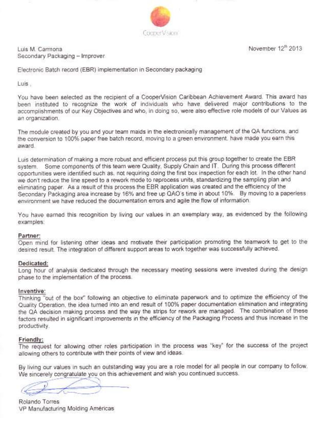 Award Letter | DOCX