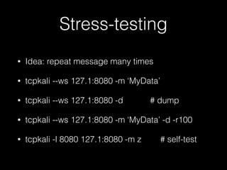 2016-tcpkali-websocket | PPT