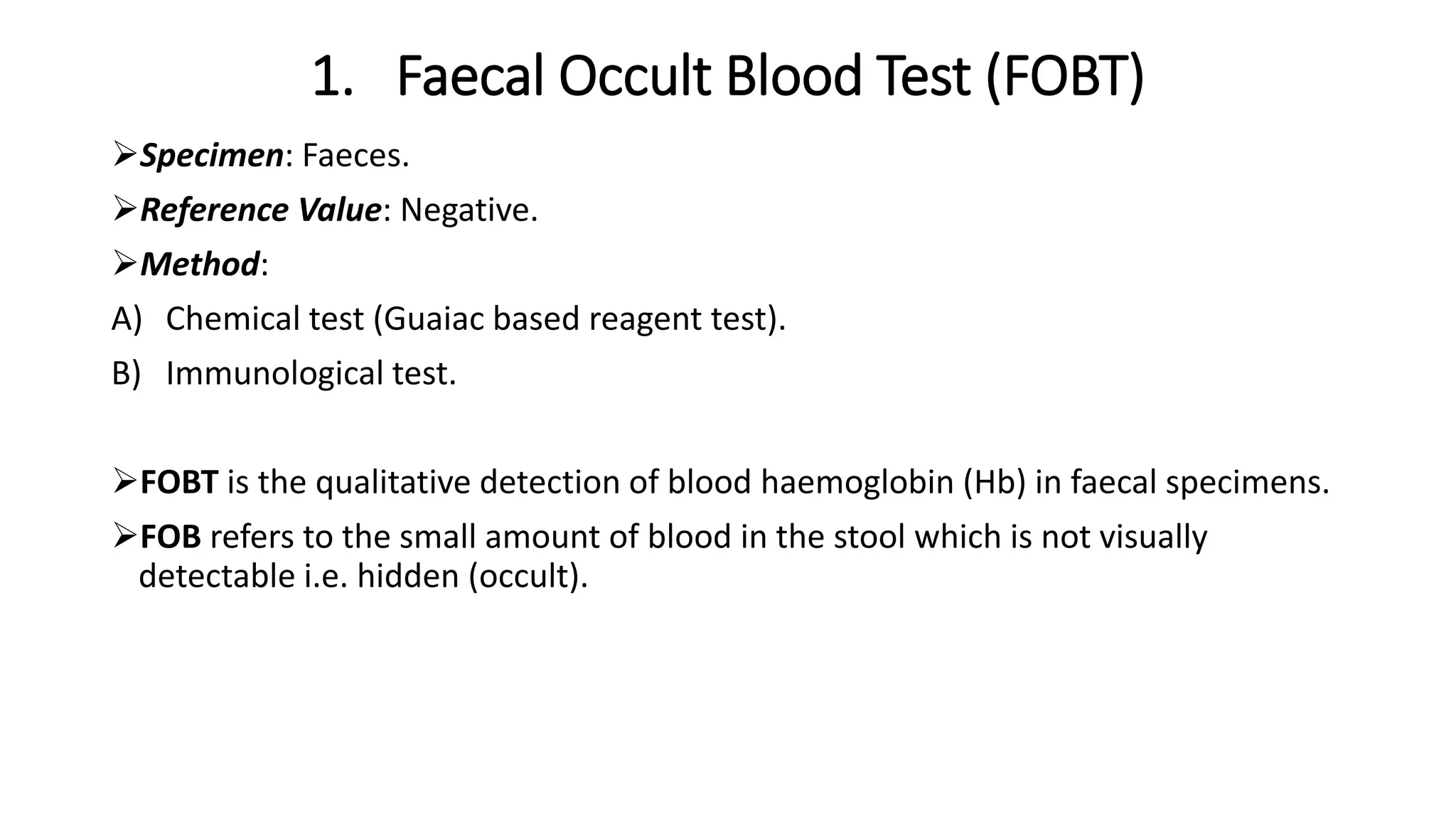FAECAL CLINICAL CHEMISTRY TESTS.pptx
