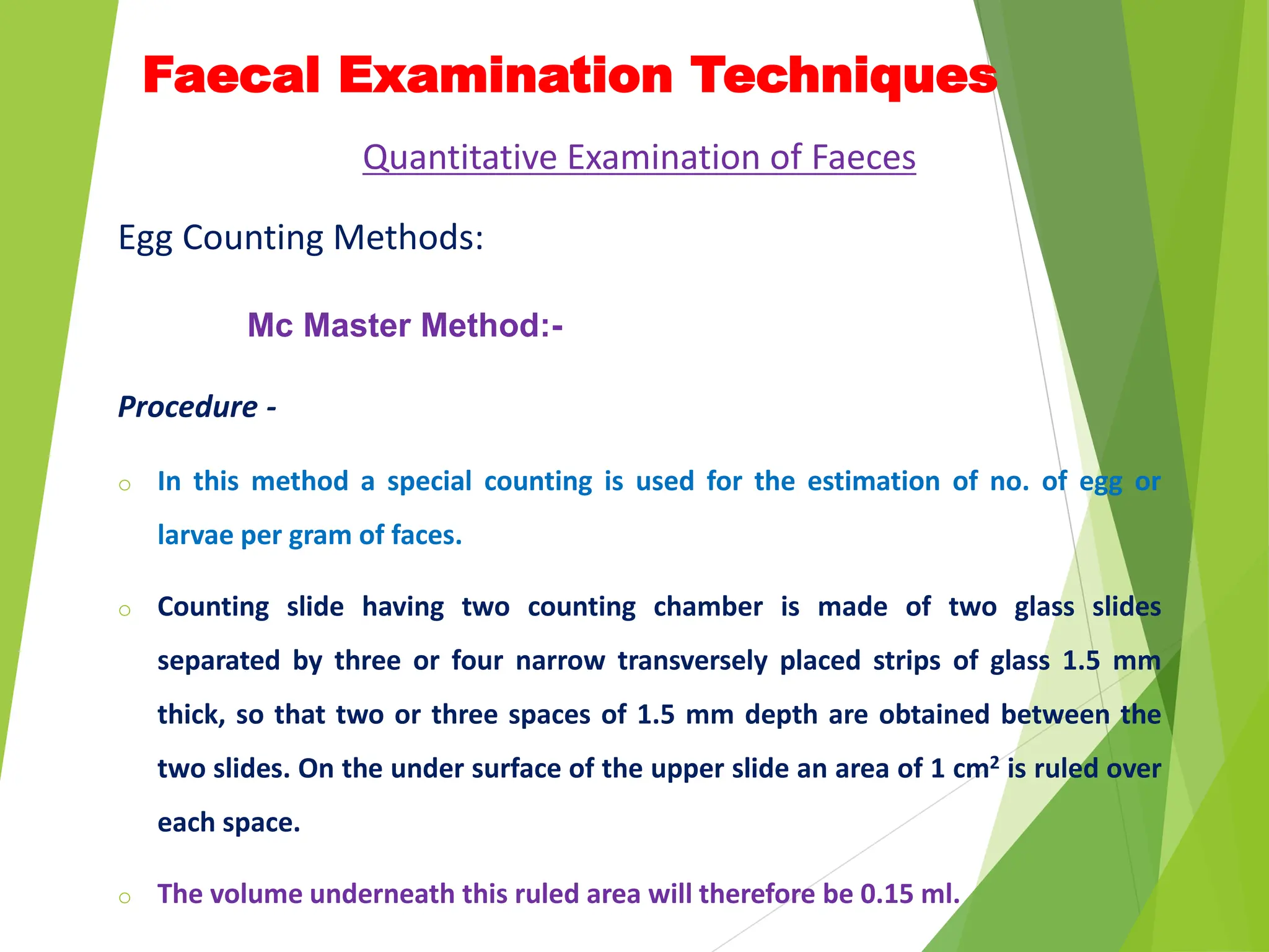 Faecal_Examination_Techniques_-II__Practical_.pptx