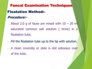 Faecal_Examination_Techniques_-II__Practical_.pptx