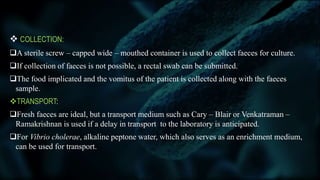 Diarrhea & Food poisoning | PPTX