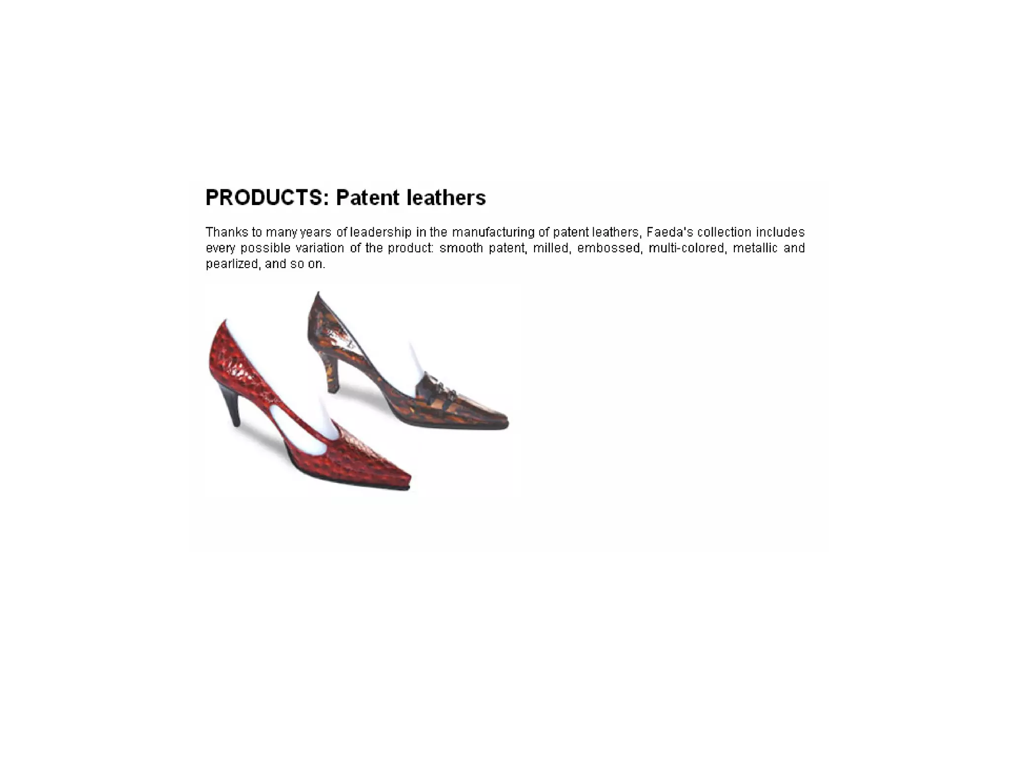 Faeda leather for fashion | PDF